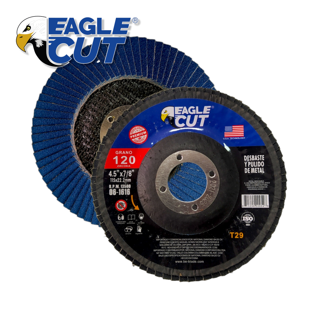 DISCO FLAP 4-1/2″ EAGLE CUT – Serviabrasivos Tienda Online ...