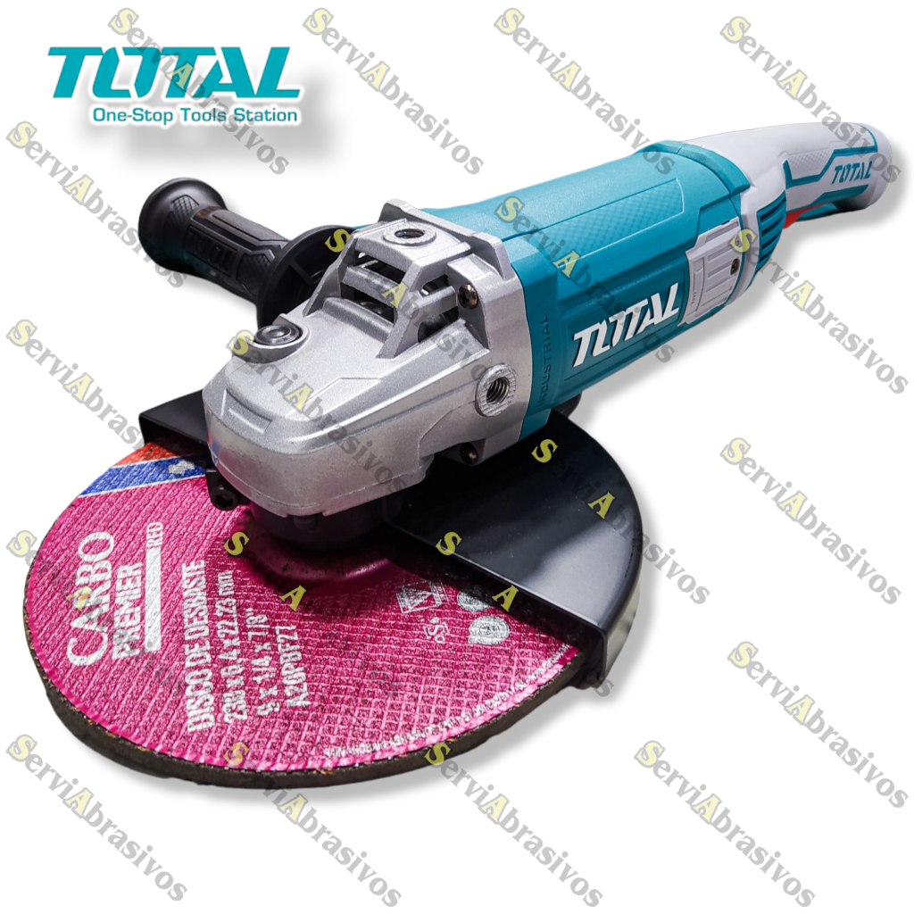 PULIDORA ANGULAR 9″ 2200W TOTAL – Serviabrasivos Tienda Online ...