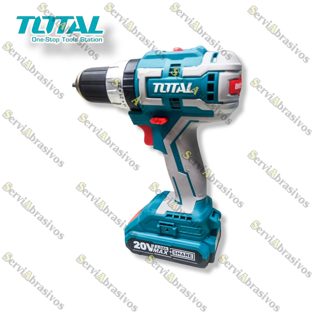 TALADRO PERCUTOR INALAMBRICO 1/2″ X 20V TOTAL – Serviabrasivos Tienda ...