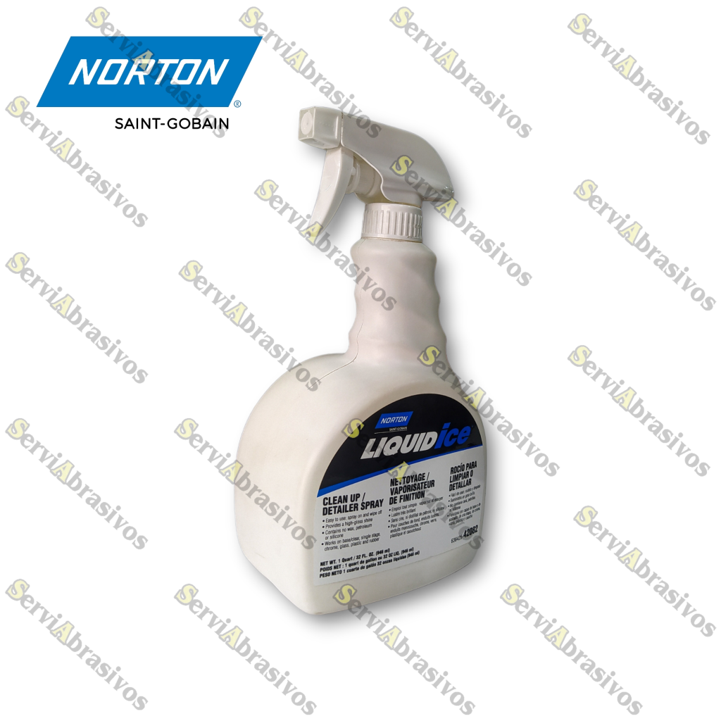 LIQUID ICE CLEAN UP SPRAY NORTON – Serviabrasivos Tienda Online ...