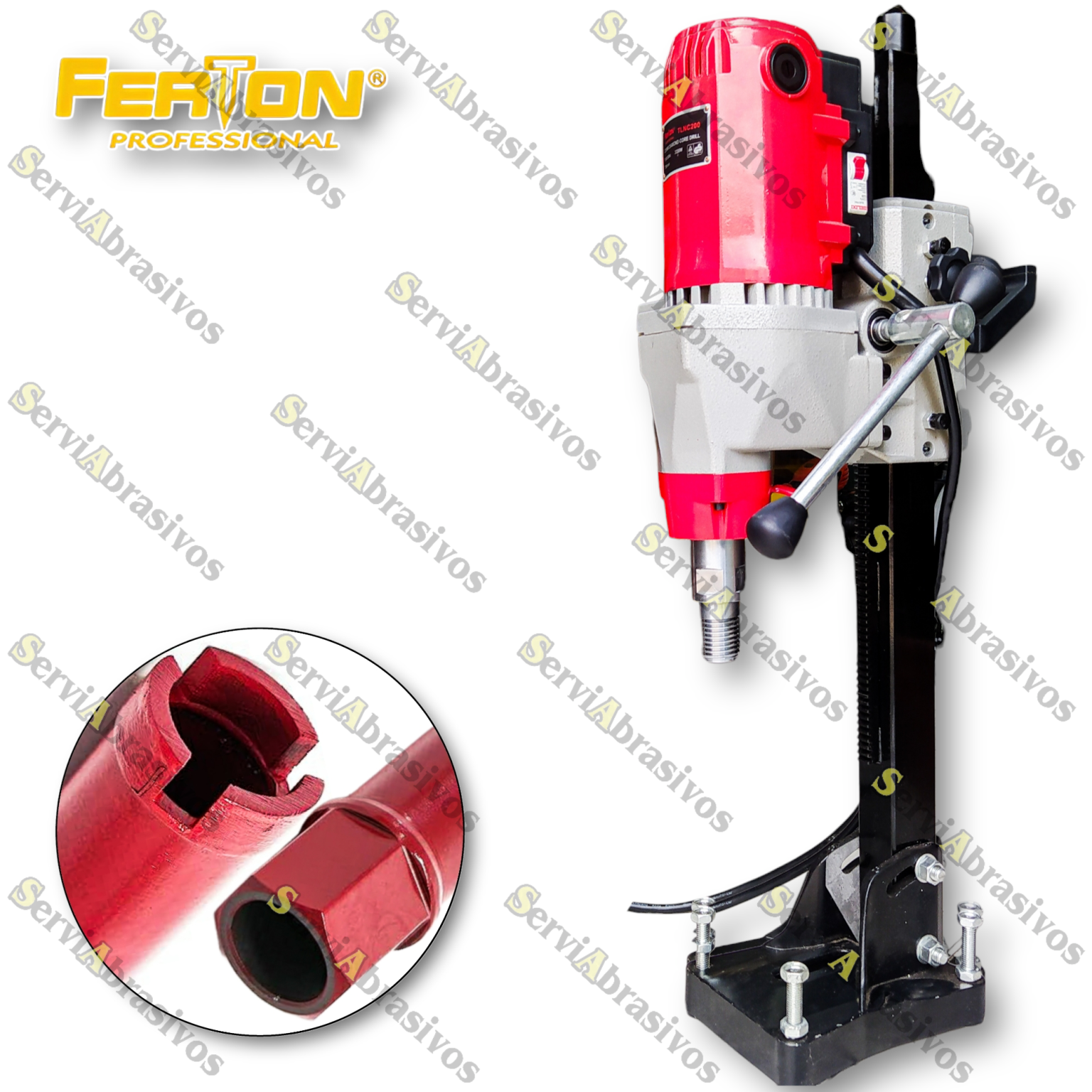 TALADRO SACANUCLEOS TLNC200 FERTON – Serviabrasivos Tienda Online ...